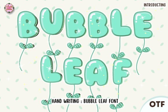Bubble Leaf Font - Free Font