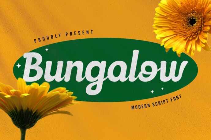 Bungalow Script Typeface - Free Font