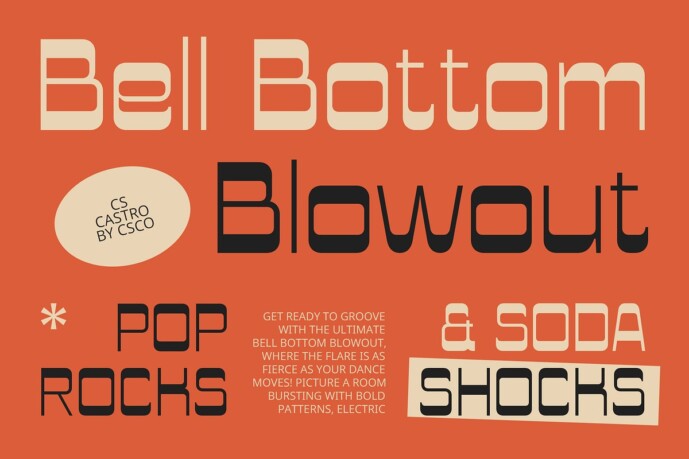 CS Castro Font - Free Font