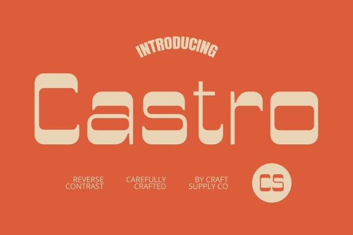 CS Castro Font - Free Font