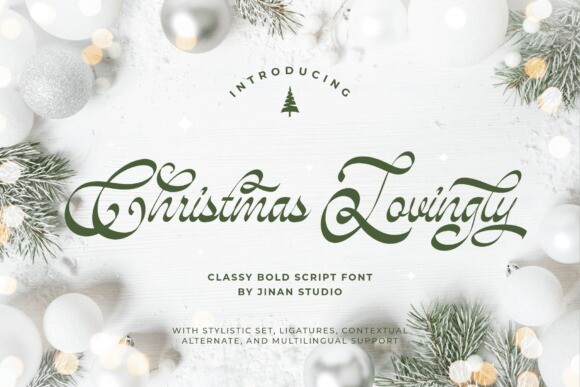 Christmas Lovingly Font - Free Font
