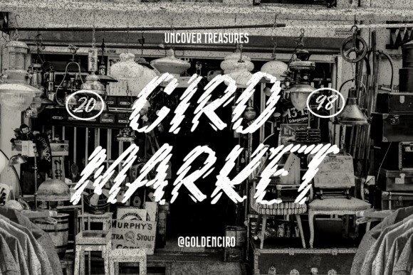 Corak Font - Free Font