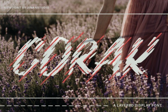 Corak Font - Free Font