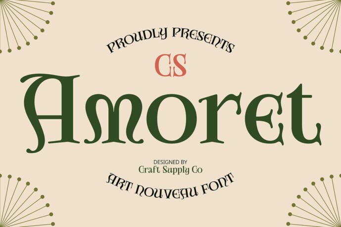 Cs Amoret Font - Free Font