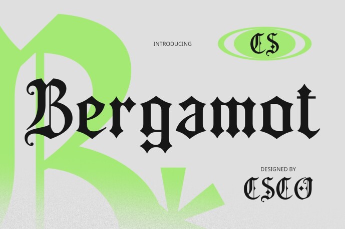 CS Bergamot Font - Free Font