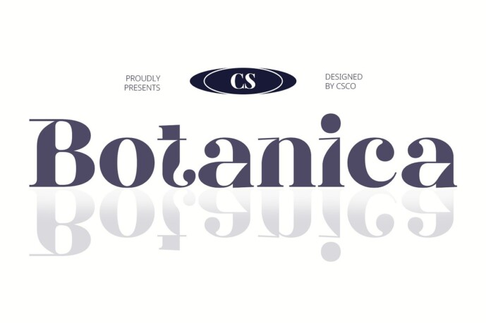 CS Botanica Font - Free Font