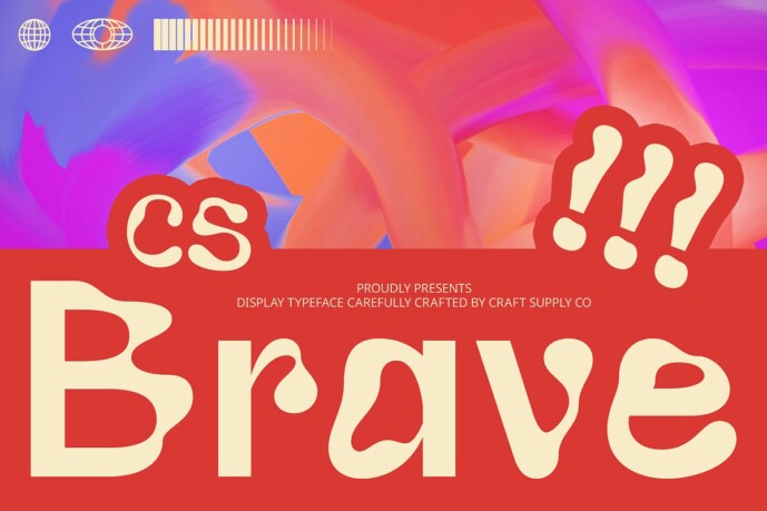 CS Brave Font - Free Font