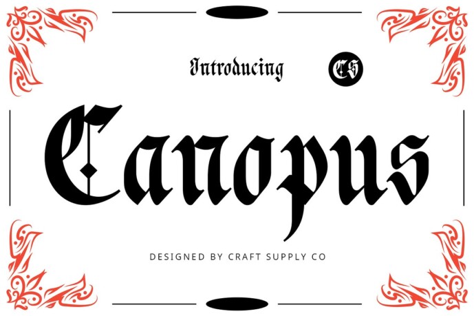 CS Canopus Font - Free Font
