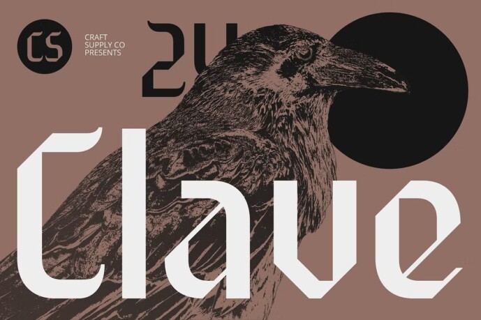 CS Clave Font - Free Font