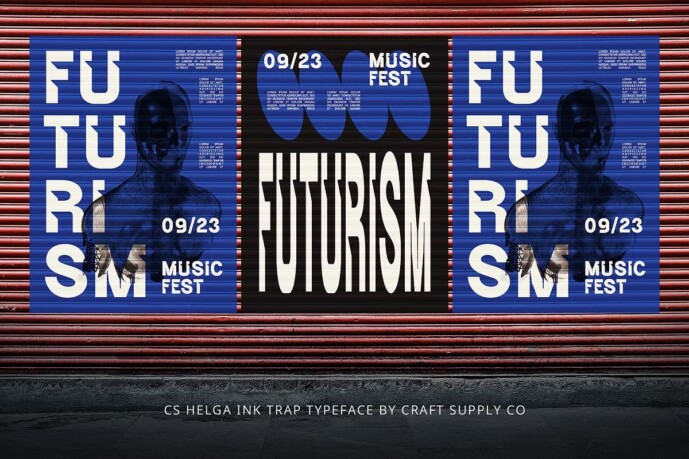 CS Helga Font - Free Font