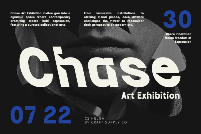 CS Helga Font - Free Font