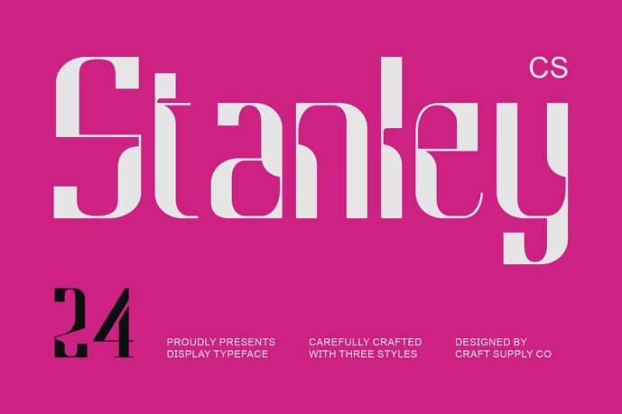 CS Stanley Font - Free Font