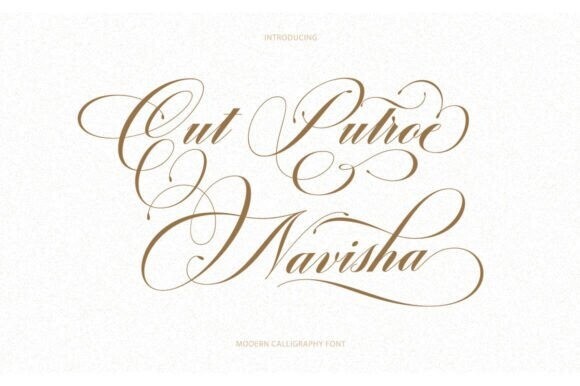 Cut Putroe Navisha Font - Free Font