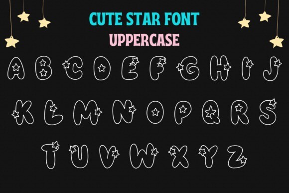 Cute Star Font - Free Font