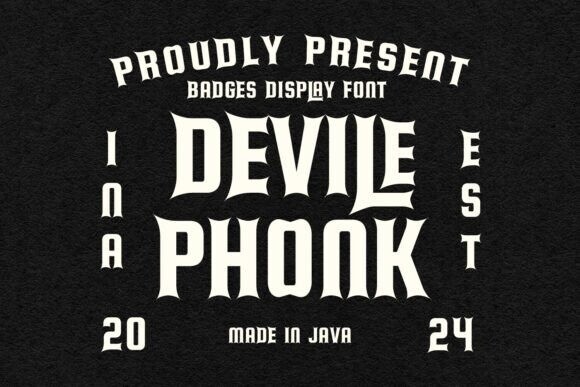 Devile Phonk Font - Free Font