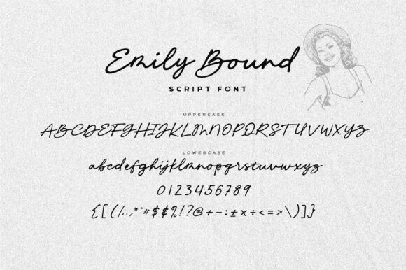 Emily Bound Font - Free Font