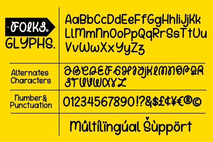 Folks Font - Free Font