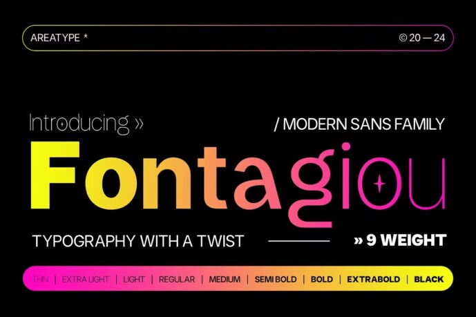 Fontagiou Font Family - Free Font