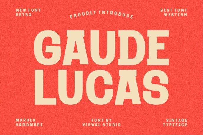 Gaude Lucas Font - Free Font