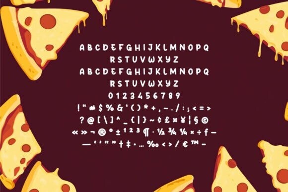 Get Pizza Font - Free Font
