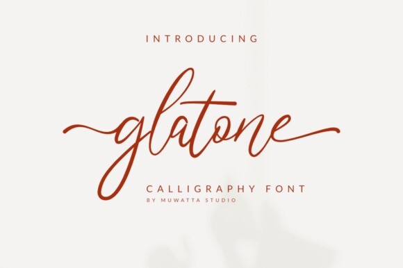 Glatone Script Font - Free Font