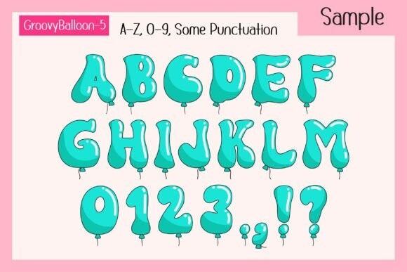 Groovy Balloon Font - Free Font