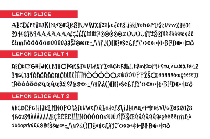 Lemon Slice Font - Free Font
