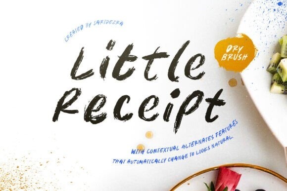 Little Receipt Font - Free Font