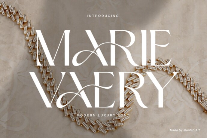 Marie Vaery Font - Free Font