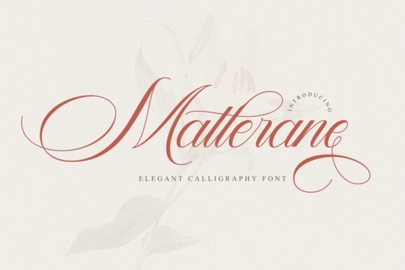 Matterane Font - Free Font