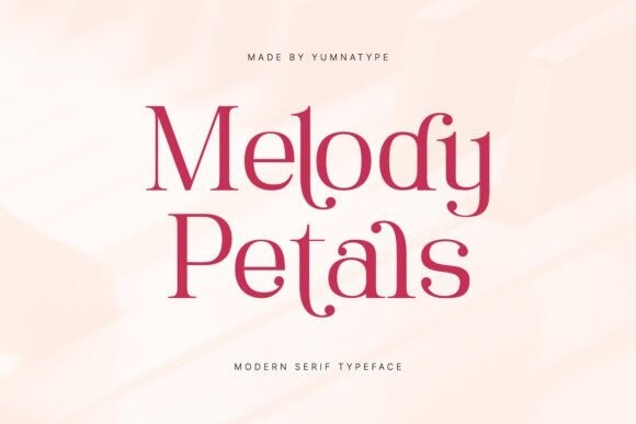 Melody Petals Font - Free Font