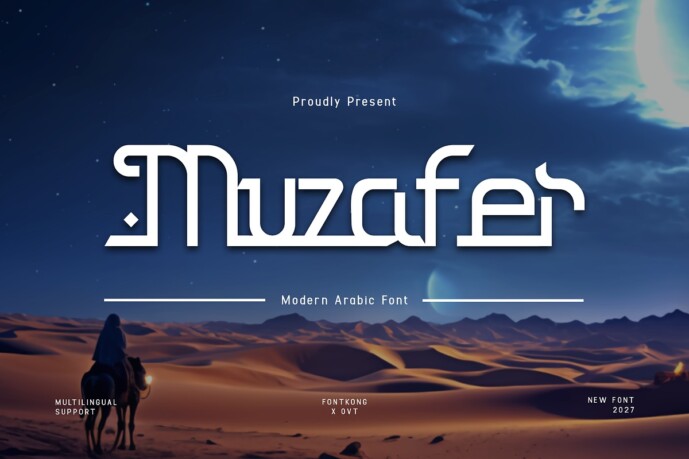 Muzafer Font - Free Font