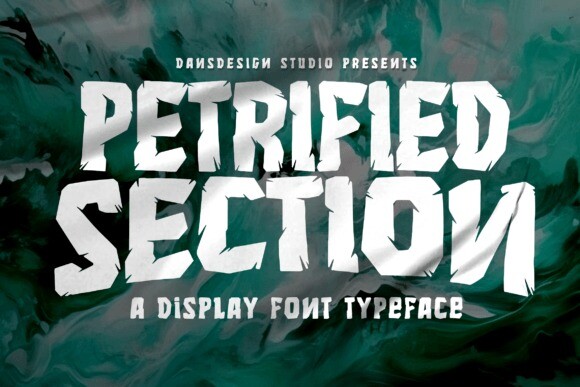 Petrified Section Font - Free Font