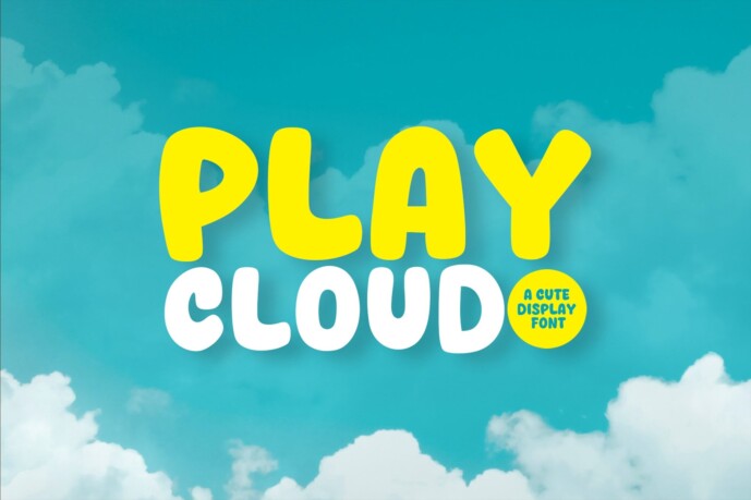 Play Cloud Font - Free Font