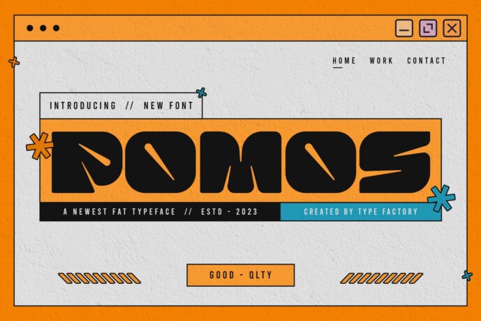 Pomos Font - Free Font