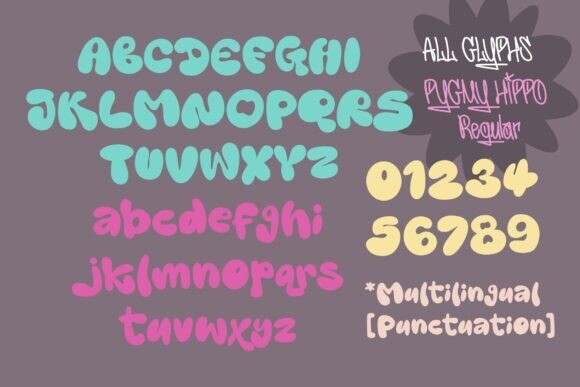 Pygmy Hippo Font - Free Font
