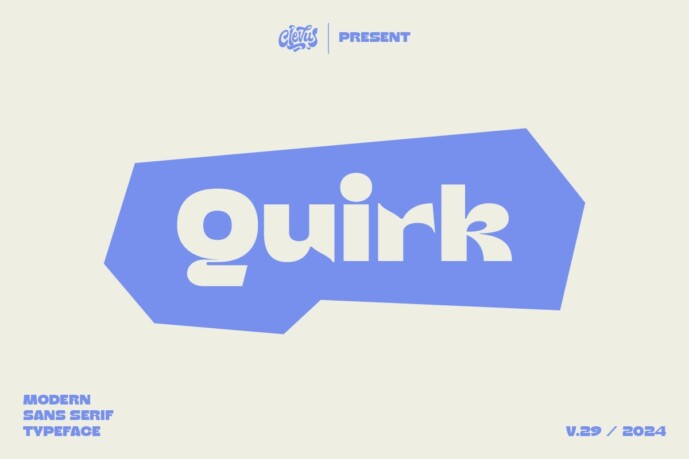 Quirk Typeface - Free Font
