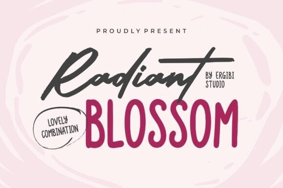 Radiant Blossom Font - Free Font