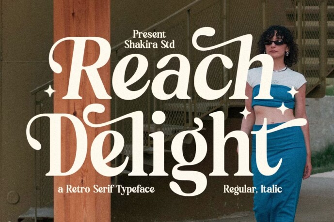 Reach Delight Font - Free Font