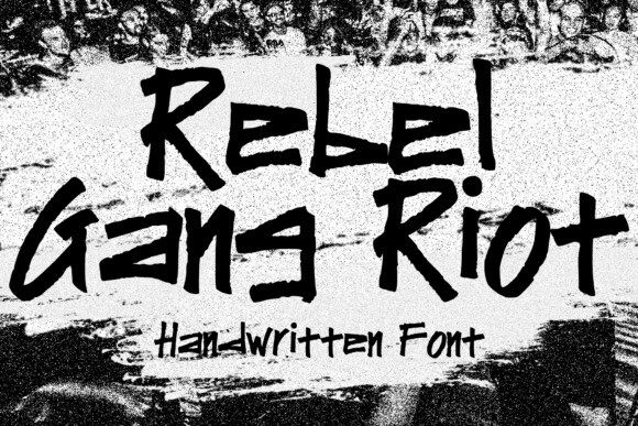 Rebel Gang Riot Font - Free Font