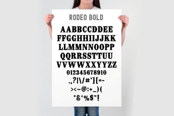 Rodeo Bundle Font - Free Font