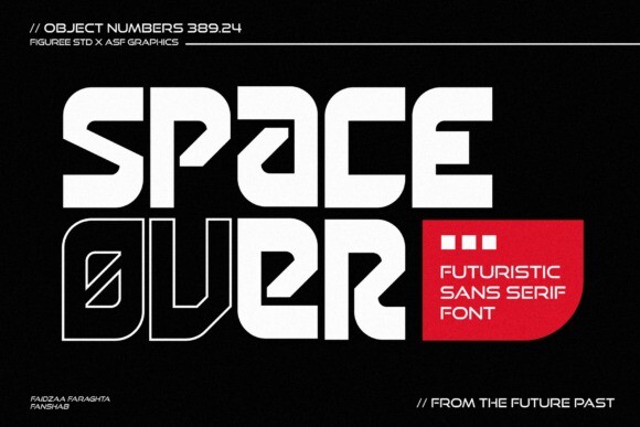 Space Over Font - Free Font