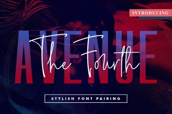 The Fourth Avenue Font - Free Font