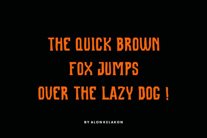 Trick Ordieb Font - Free Font