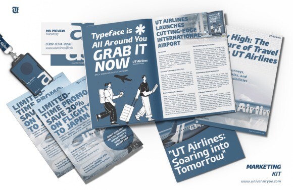 UT Airlines Font Family - Free Font