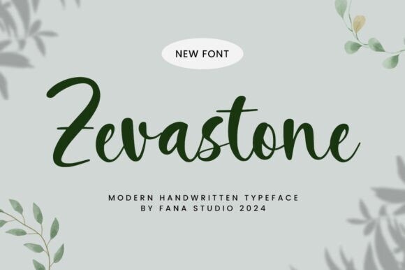Zevastone Font - Free Font