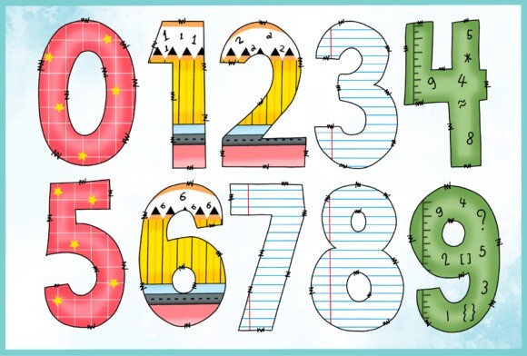 100 Days of School Font - Free Font