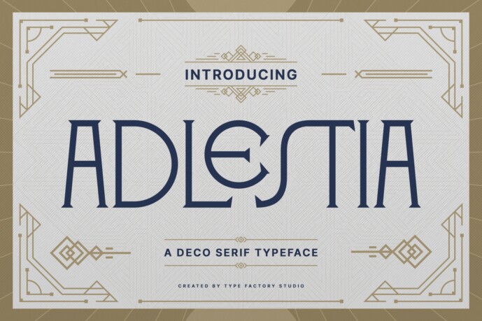 Adlestia Font - Free Font