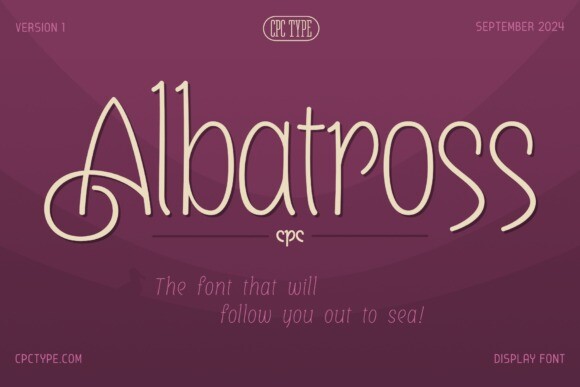 Albatross Cpc Font - Free Font