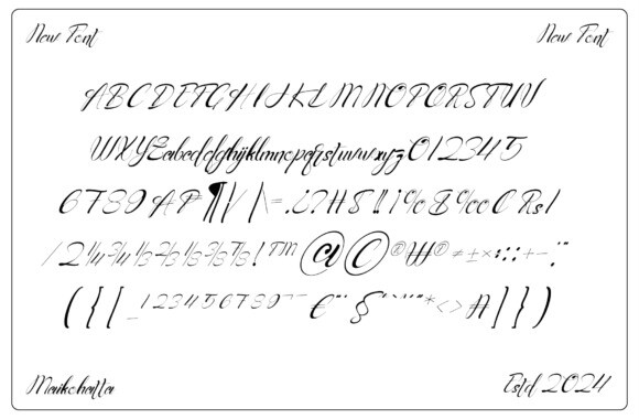 Anicha Script Font - Free Font